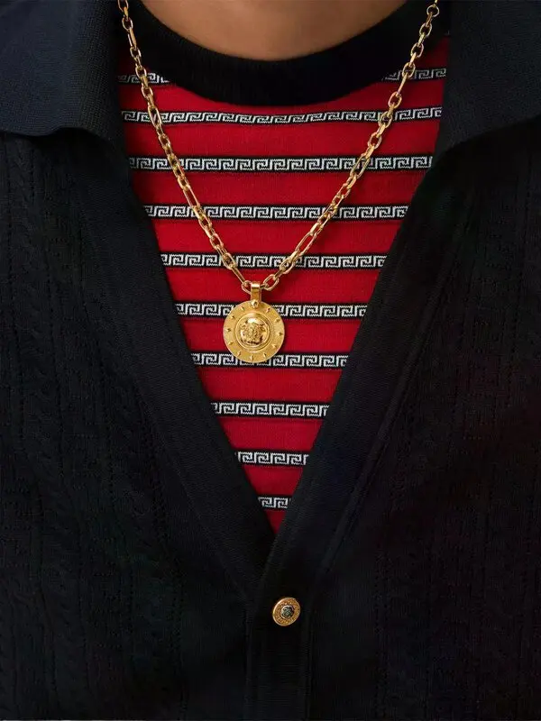 Versace Medusa Pendant Chain Necklace