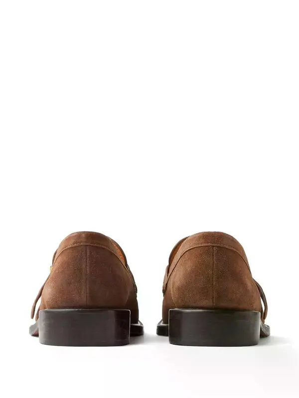 Versace Primo Suede Loafers
