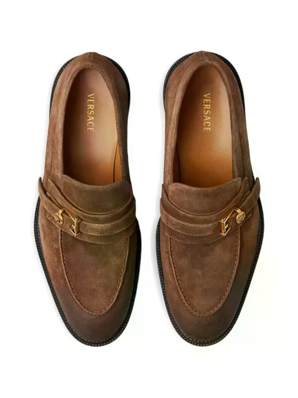 Versace Primo Suede Loafers