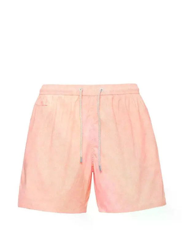 MC2 SAINT BARTH Peach Octopus Print Swim Shorts - Pink