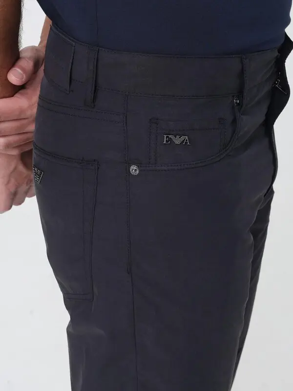 Emporio Armani Tailored Trousers - Navy