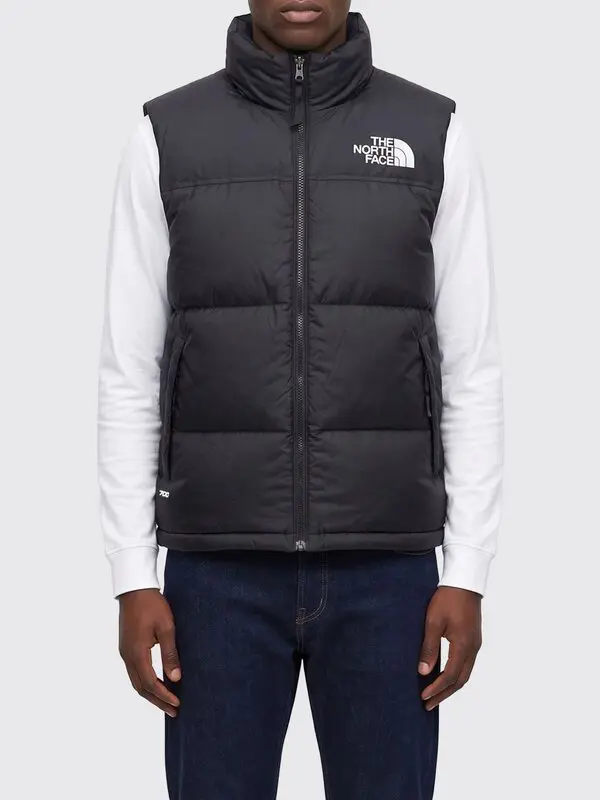 The North Face 1996 Retro Nuptse Padded Nylon Vest With Logo - Black