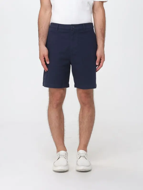 Armani Exchange Tailored Shorts - Navy