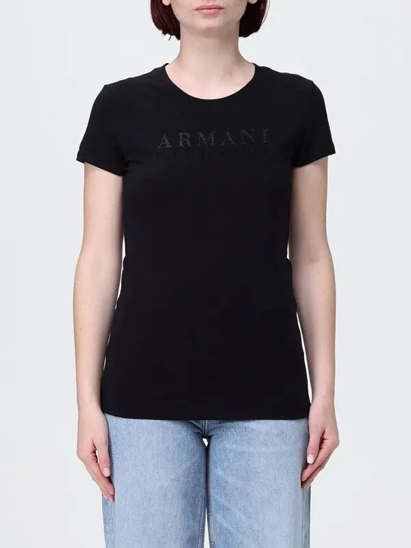 Armani Exchange Logo T-shirt - Black