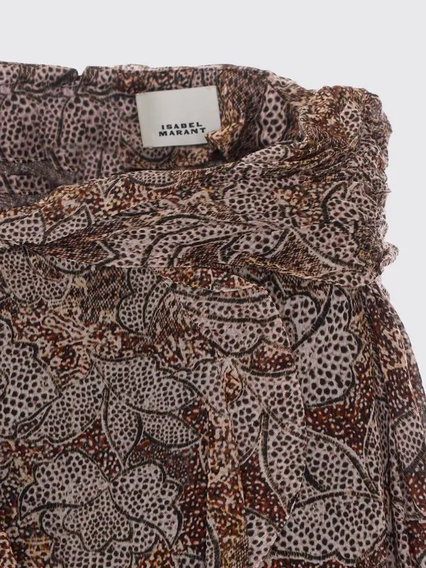 Isabel Marant Étoile Camia Printed Cotton Mini Skirt