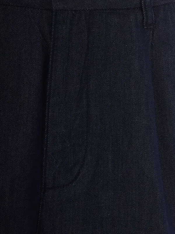 Emporio Armani Cotton Blend Chino Shorts