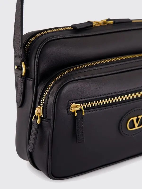 Valentino Garavani Antibes Leather Bag - Black
