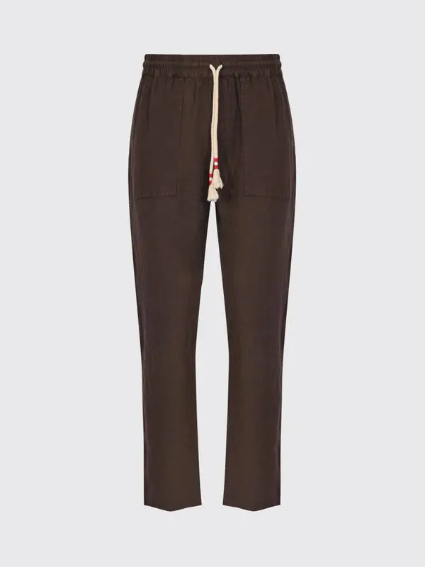 MC2 SAINT BARTH Pure Linen Jogging Trousers
