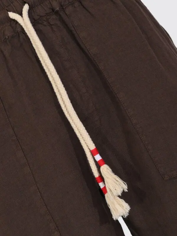 MC2 SAINT BARTH Pure Linen Jogging Trousers