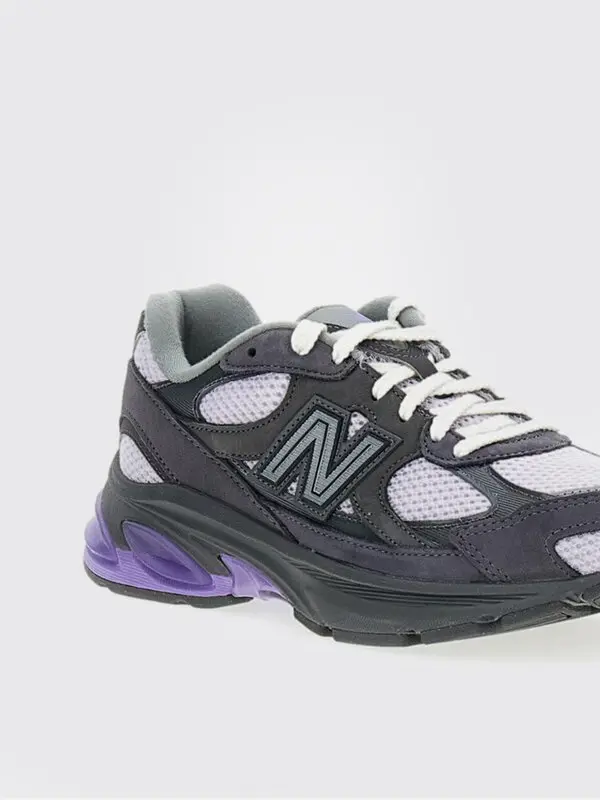 NEW BALANCE 2010 Suede And Mesh Sneakers - Grey