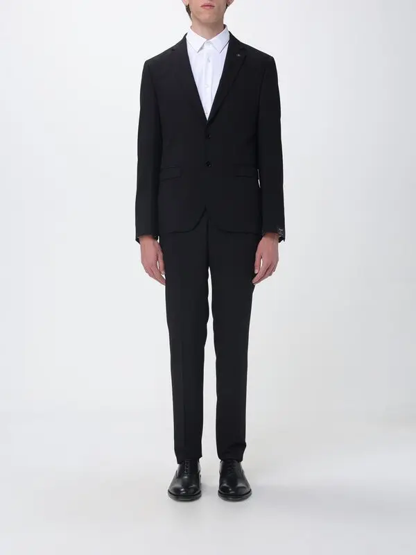 MANUEL RITZ Single Breasted Twill Dress - Black