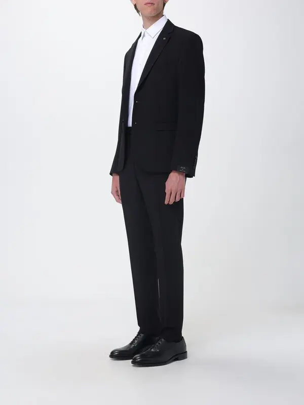 MANUEL RITZ Single Breasted Twill Dress - Black