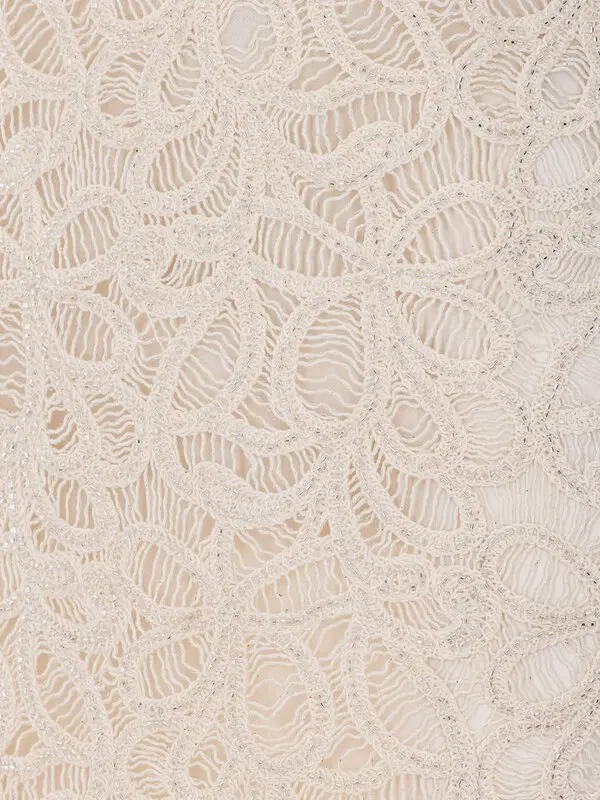 Patrizia Pepe Macramé Midi Dress