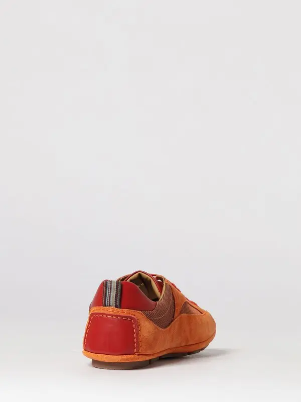 Paul Smith Suede And Mesh Lace-up Sneakers
