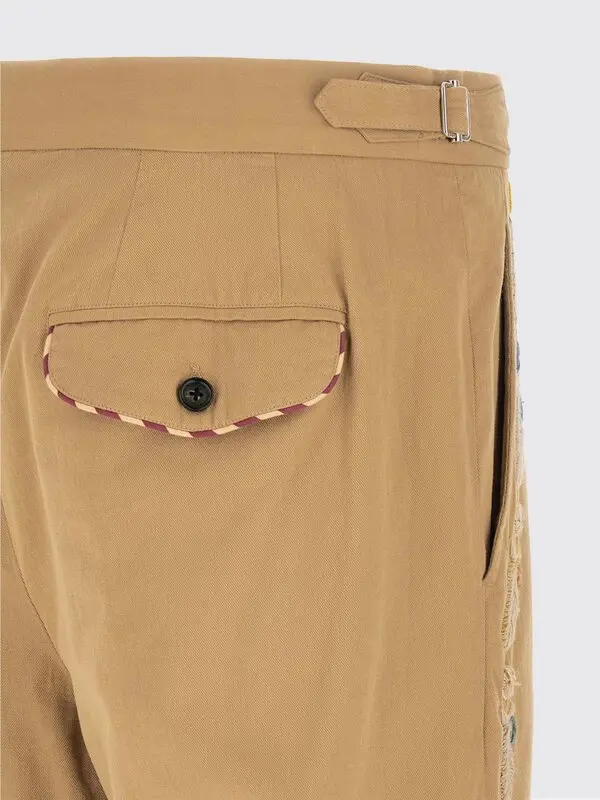 MAISON MARGIELA Wide Leg Cotton Jeans