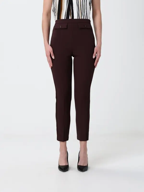 Elisabetta Franchi Tailored Pants - Cocoa