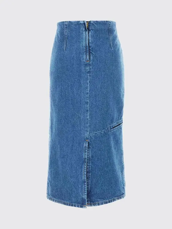JIL SANDER Midi Skirt With Cutout Detail