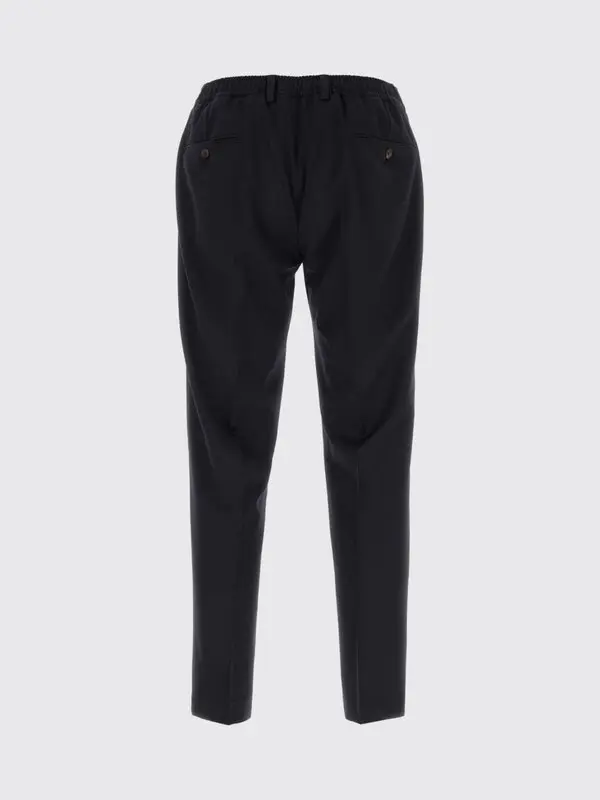 Dolce & Gabbana Virgin Wool Tailored Trousers - Blue