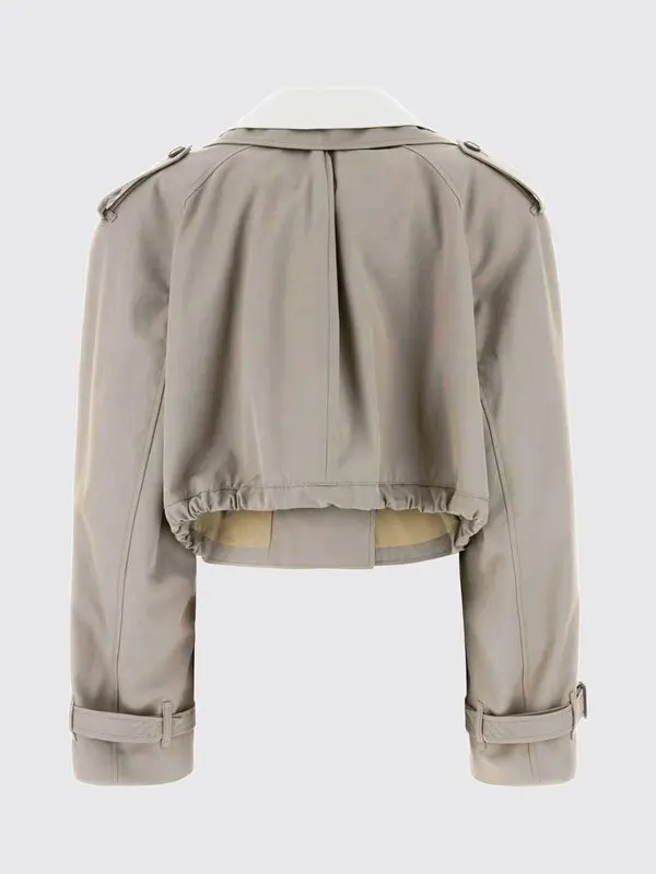 Attico Cropped Double Breasted Jacket