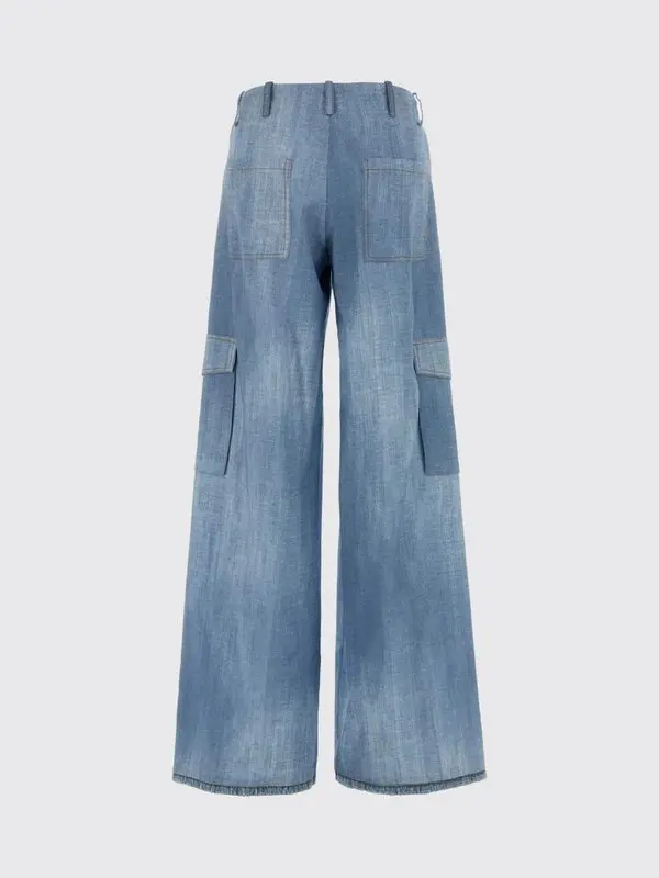 Ermanno Scervino Wide Leg Cargo Pants