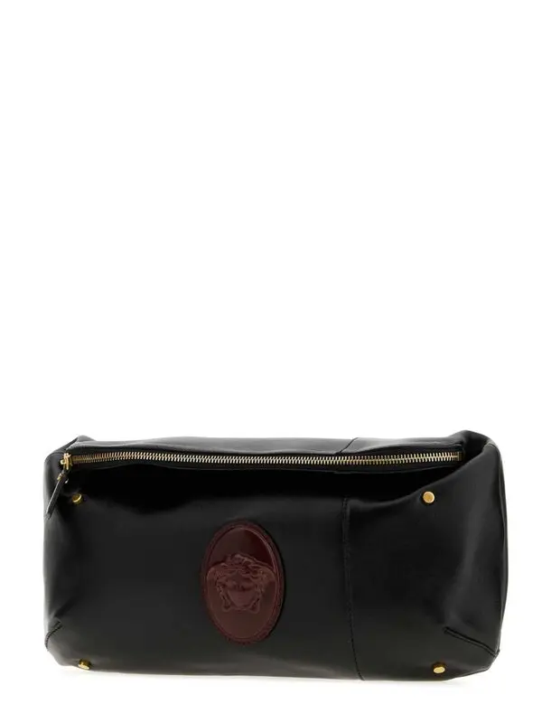 Versace Lou Nappa Leather Belt Bag
