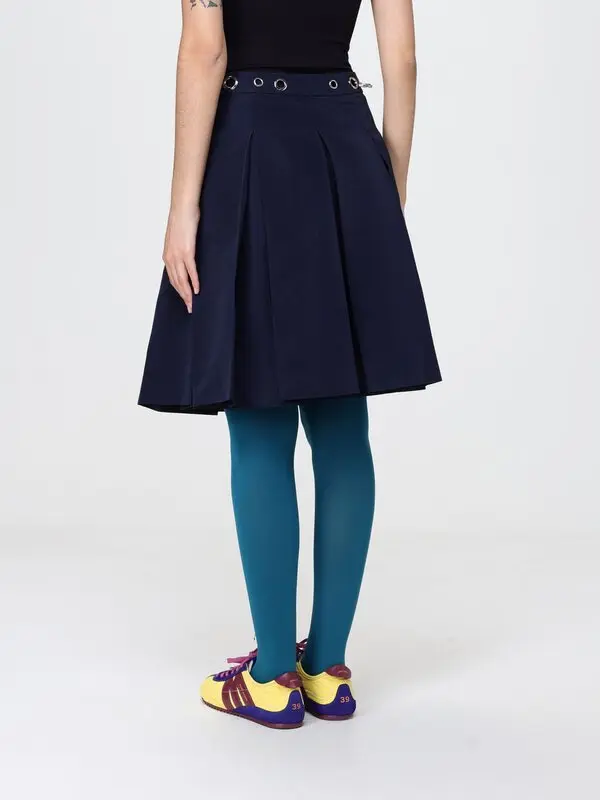 Marc Jacobs Flared Mini Skirt With Piercing Detail