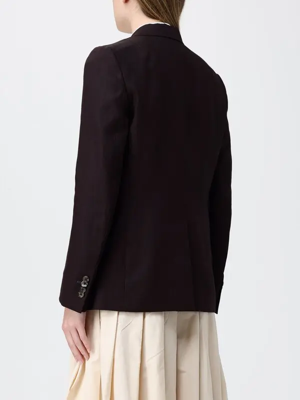 Paul Smith Single Breasted Linen Blazer - Violet