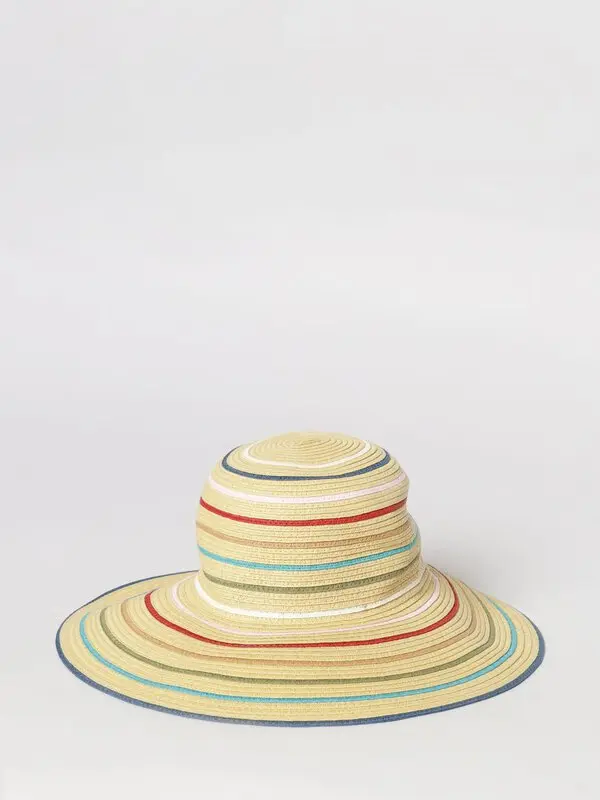 Paul Smith Raffia Panama Hat - Beige