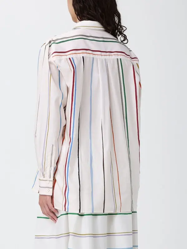 Paul Smith Striped Cotton Blend Shirt