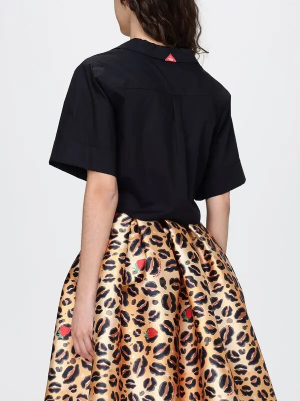 ALESSANDRO ENRIQUEZ Cropped Cotton Shirt