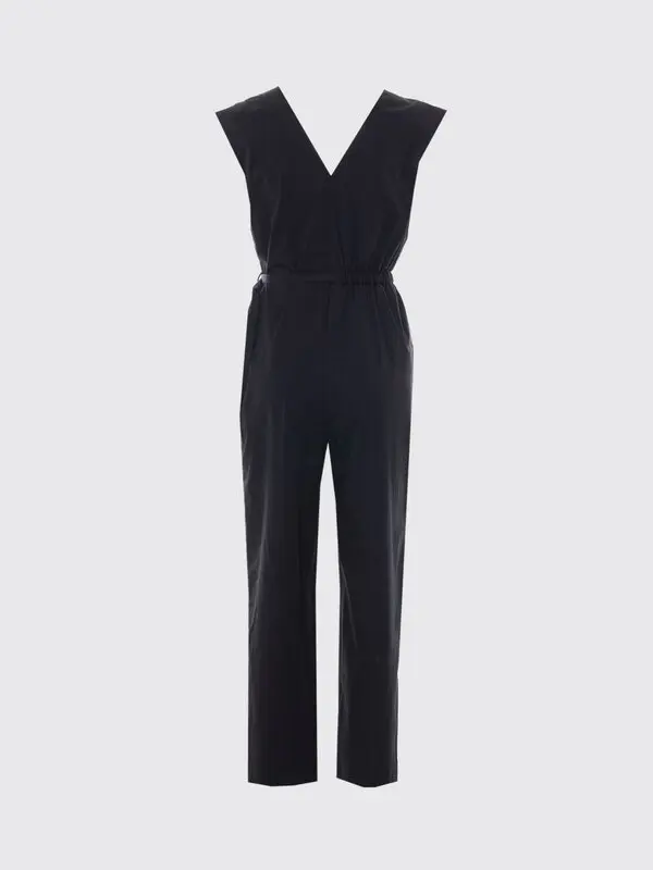 Patrizia Pepe Sleeveless V-neck Zip-up Jumpsuit