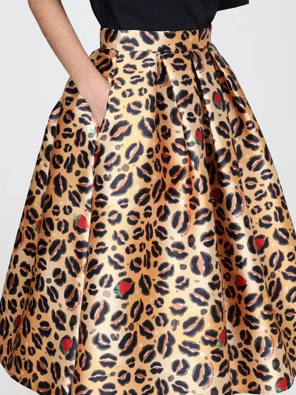 ALESSANDRO ENRIQUEZ Midi Skirt - Brown