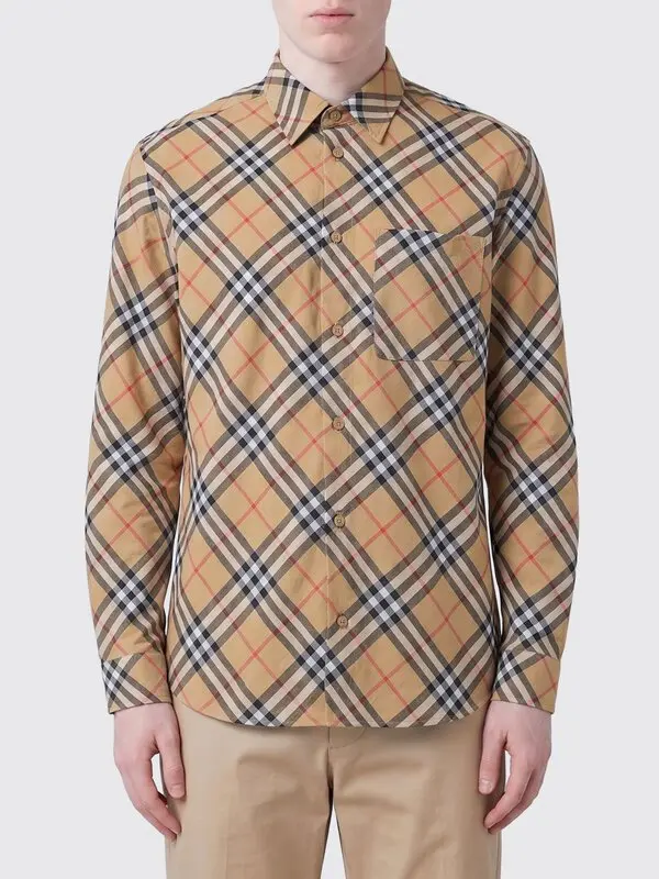 Burberry Check Linen Shirt