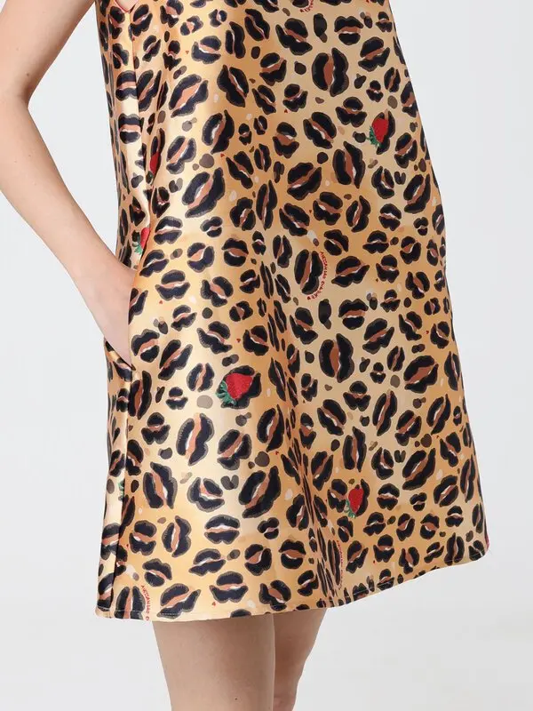 ALESSANDRO ENRIQUEZ Leopard Print Dress