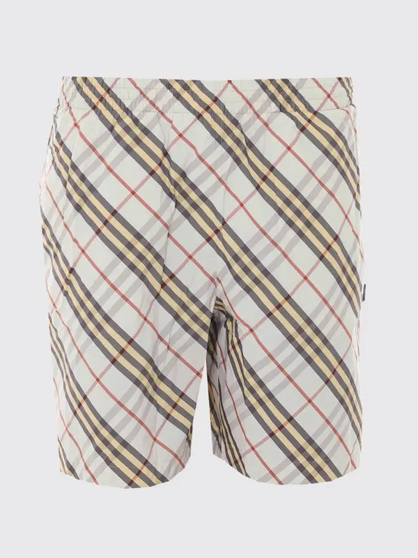 Burberry Checked Swim Trunks