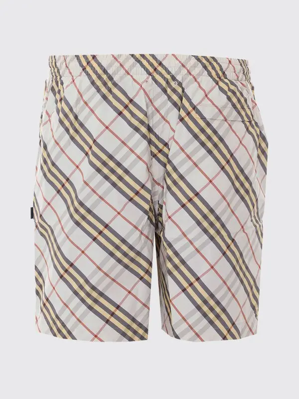 Burberry Checked Swim Trunks