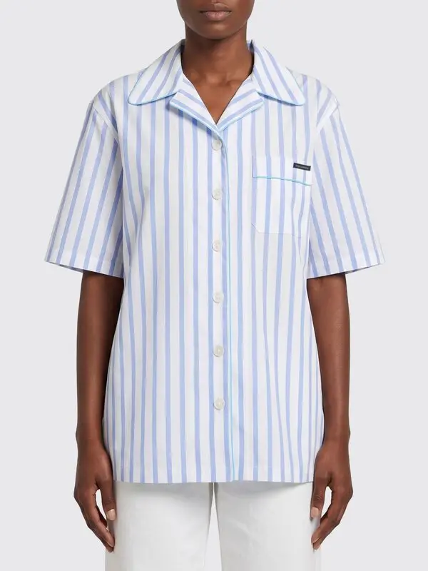 Dolce & Gabbana Cotton And Silk Blend Shirt