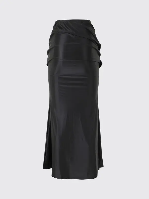 VENUJA Gathered Draped Skirt