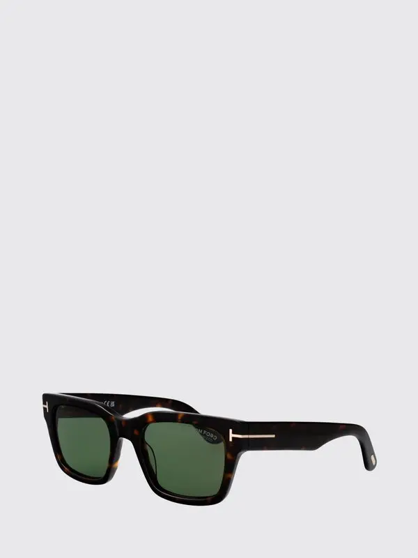 TOM FORD Acetate Rectangle Sunglasses - Multicolor