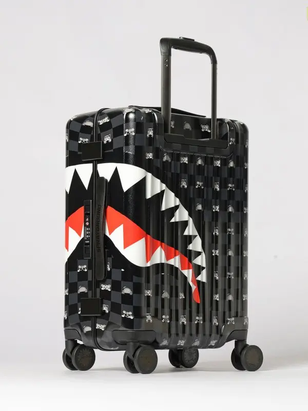 SPRAYGROUND Polycarbonate Trolley With Printed Logo