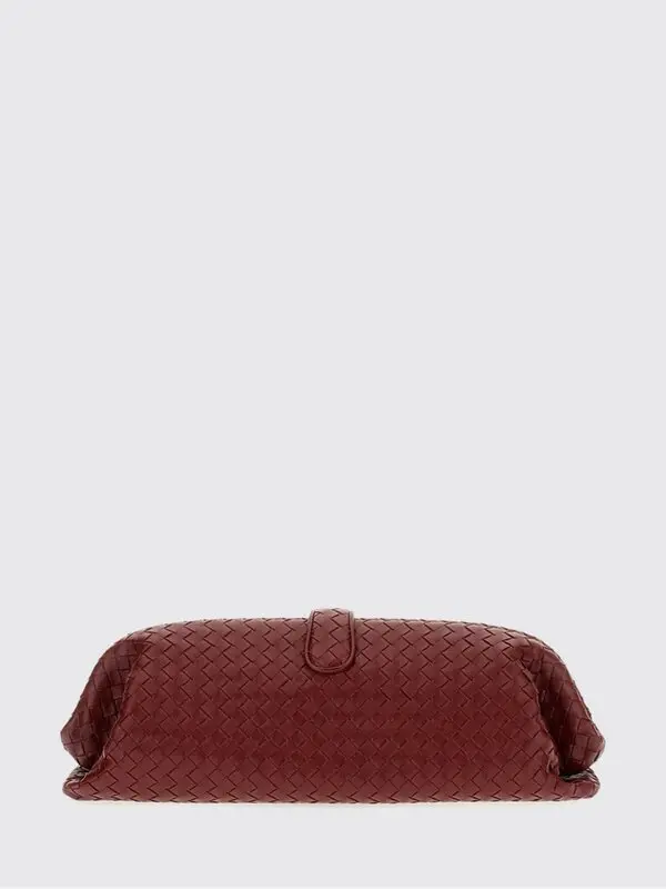 Bottega Veneta Lauren 1979 Clutch In Woven Leather - Red