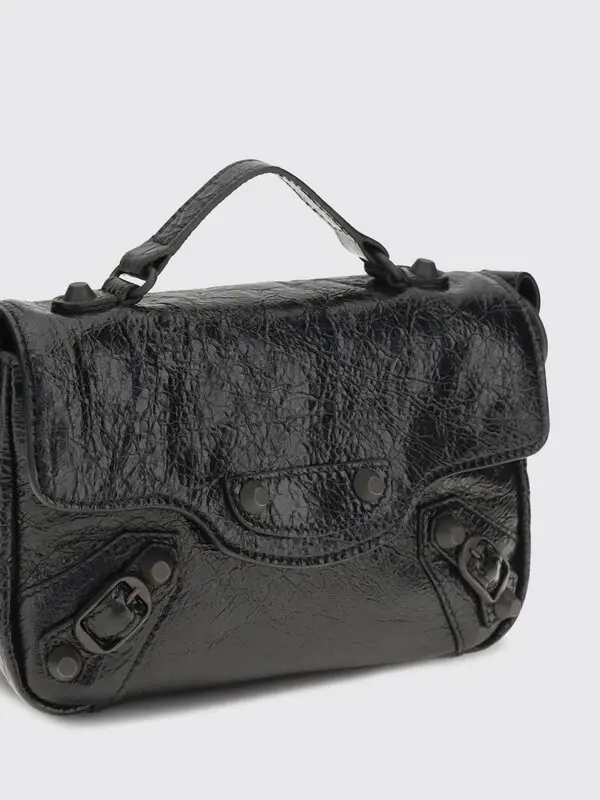 Balenciaga Le City Nano Arena Leather Bag
