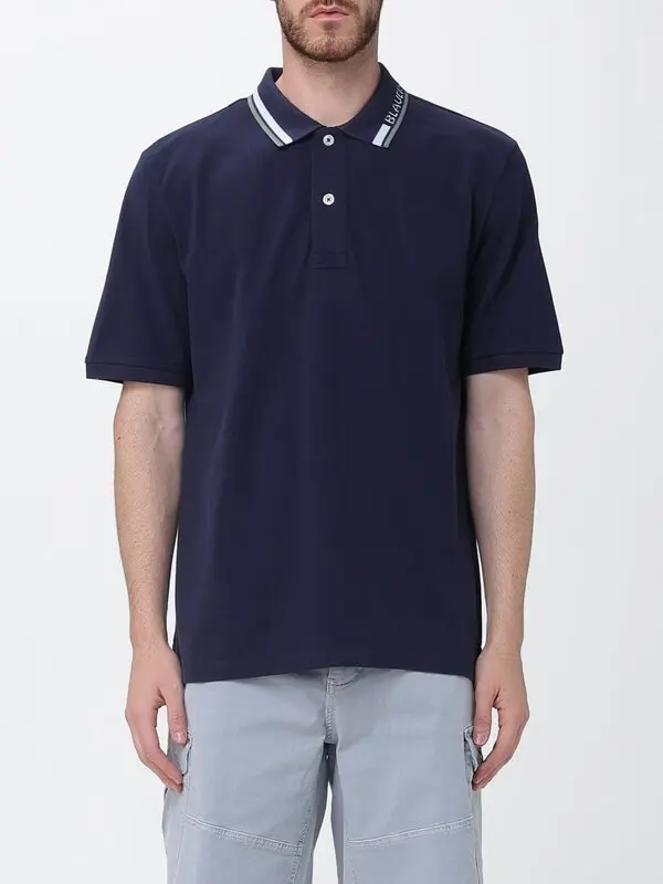 BLAUER. Cotton Polo Shirt