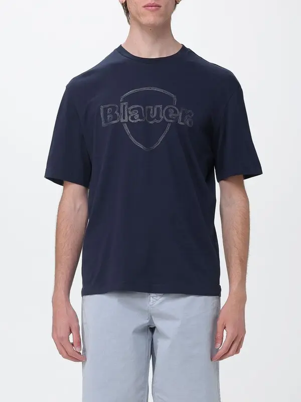 BLAUER. T-shirt - Blue