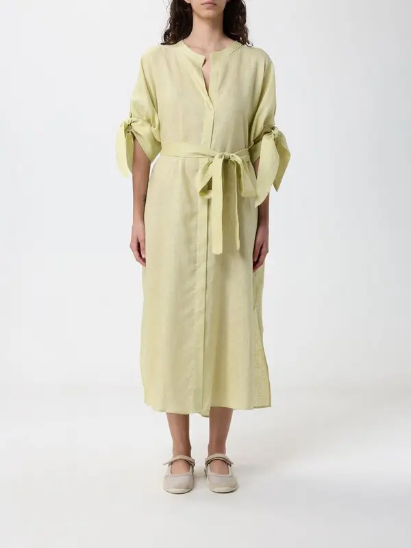 MEIMEIJ Linen Midi Dress