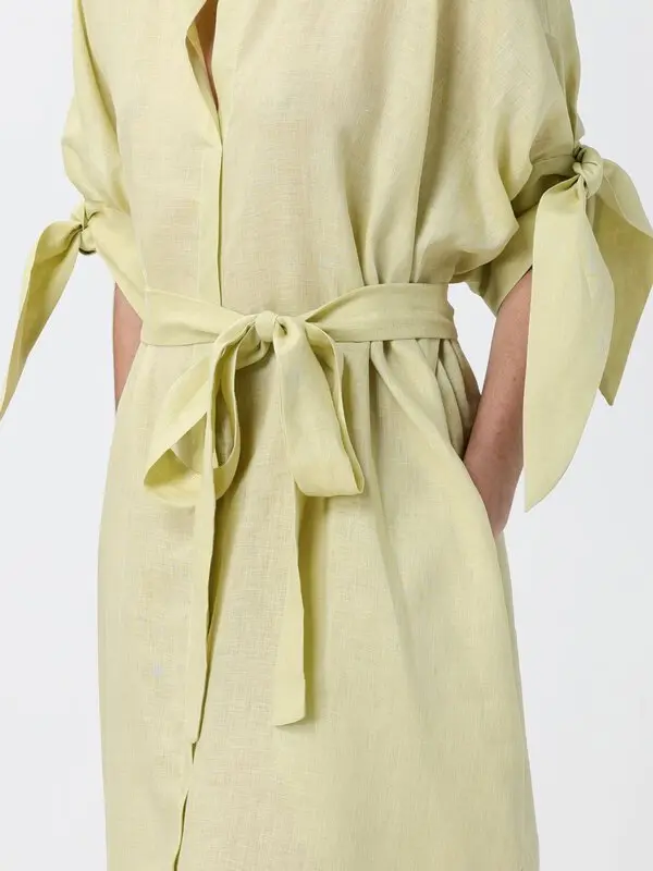 MEIMEIJ Linen Midi Dress