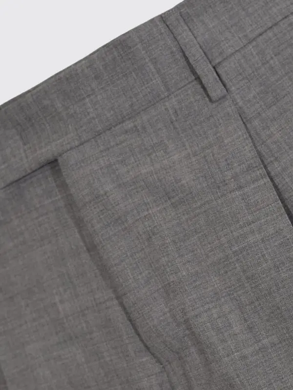 PT TORINO Stretch Virgin Wool Chino Trousers - Grey