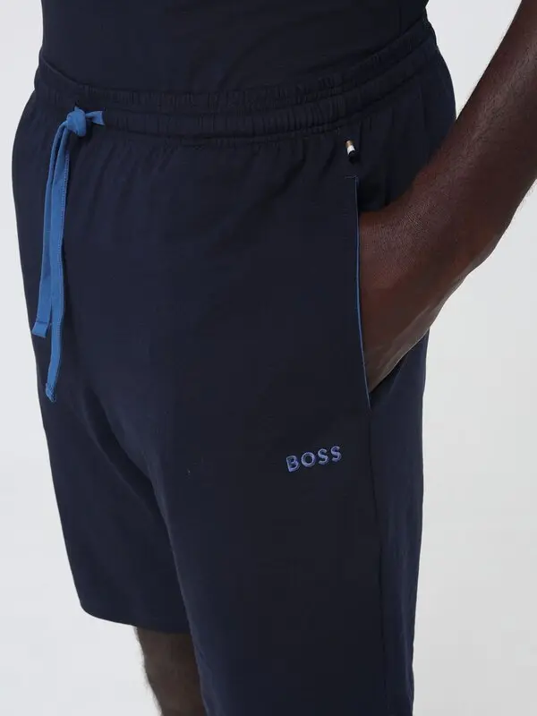 BOSS Stretch Cotton Jogging Shorts