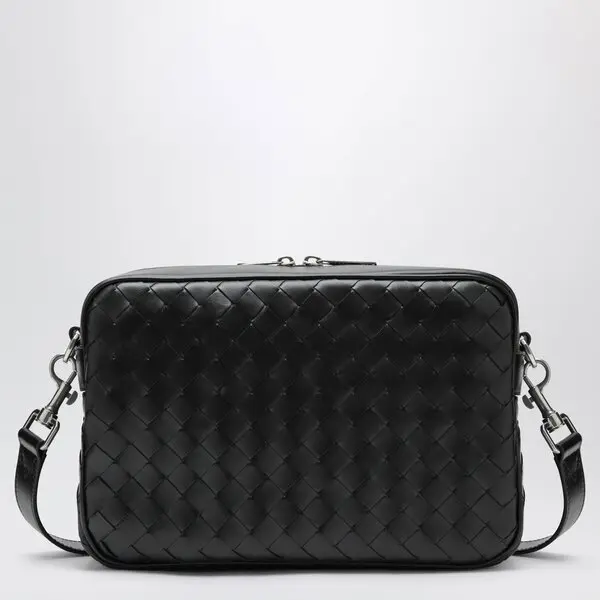 Bottega Veneta Intrecciato Camera Bag - Black