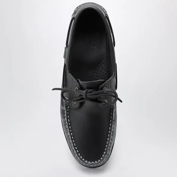 Paraboot Barth Leather Loafers - Black